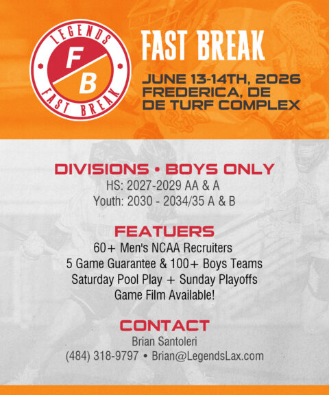 Legends Fast Break | LEGENDS LACROSSE